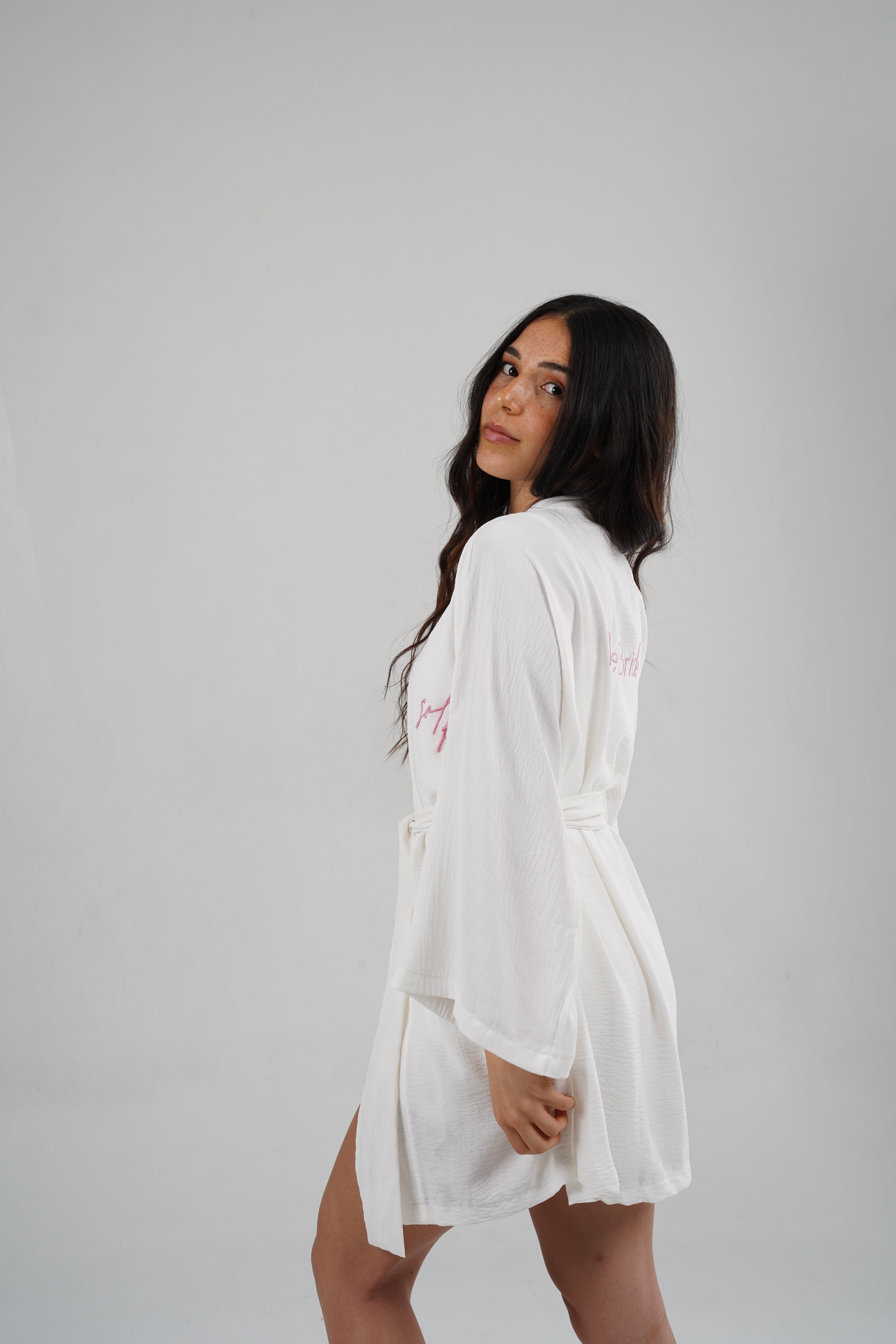 the bridal flowy robe – Self The Brand
